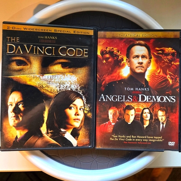 Columbia Pictures | Media | The Da Vinci Code And Angels Demons Dvds Tom Hanks | Poshmark